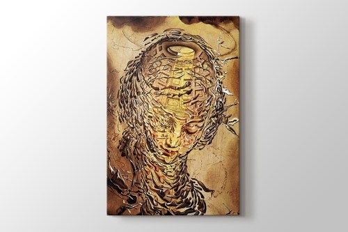 Raphaelesque Head Exploading Salvador Dali Kanvas Tablo Burada - PlusCanvas