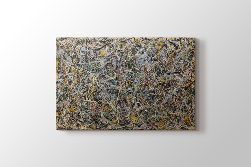 Number One Jackson Pollock Kanvas Tablo Burada - PlusCanvas