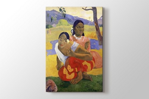 Nafea Faaipoipo Paul Gauguin Kanvas Tablo Burada - PlusCanvas